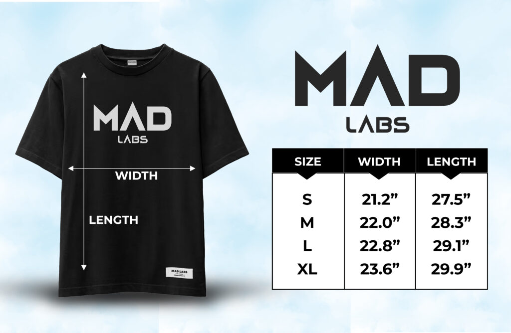MAD LABS CAMO LOGO T-SHIRT – BLACK (LIMITED EDITION) – Mad Labs
